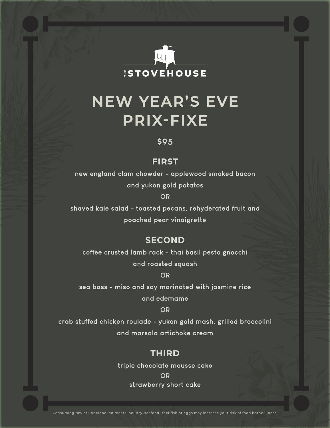 The Stovehouse - NYE Dinner 2021 by Suncadia Resort - Issuu