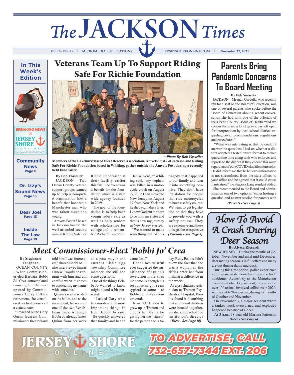2021-11-27 - The Jackson Times by Jersey Shore Online - Issuu