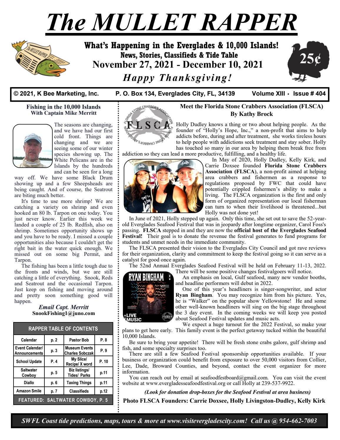 The MULLET RAPPER, November 27, 2021 edition by Paradise Web - Issuu