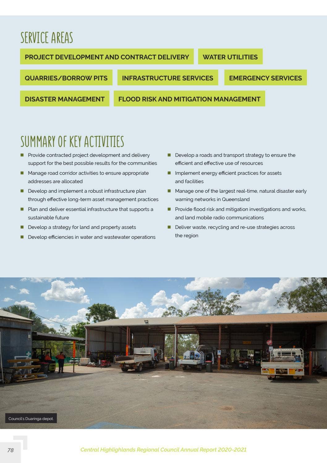 Central Highlands Regional Council 2020-21 Annual Report by Central ...