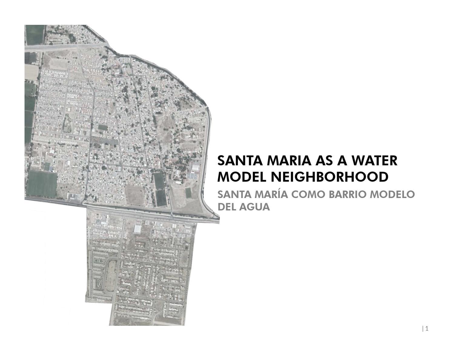 Santa Maria as water model neighborhood by The (Future) City Project at ...