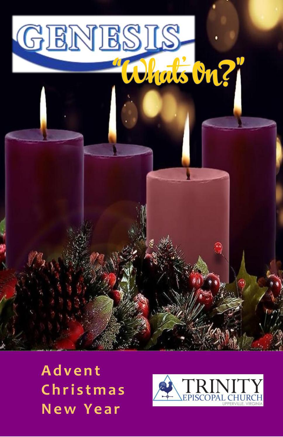 Genesis: Advent, Christmas & New Year: From Trinity, Upperville. by ...