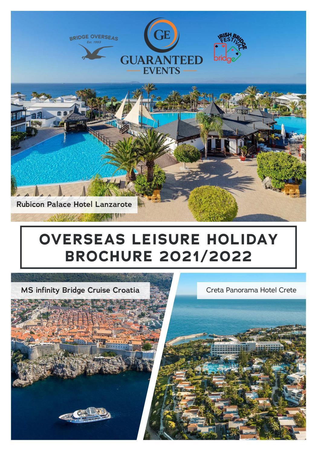OVERSEAS LEISURE HOLIDAY BROCHURE 2021 by Connor - Issuu