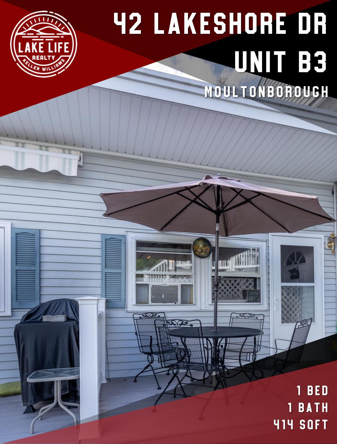 42 Lake Shore Drive Unit B-3 Moultonborough by LAKE LIFE REALTY- Brie ...