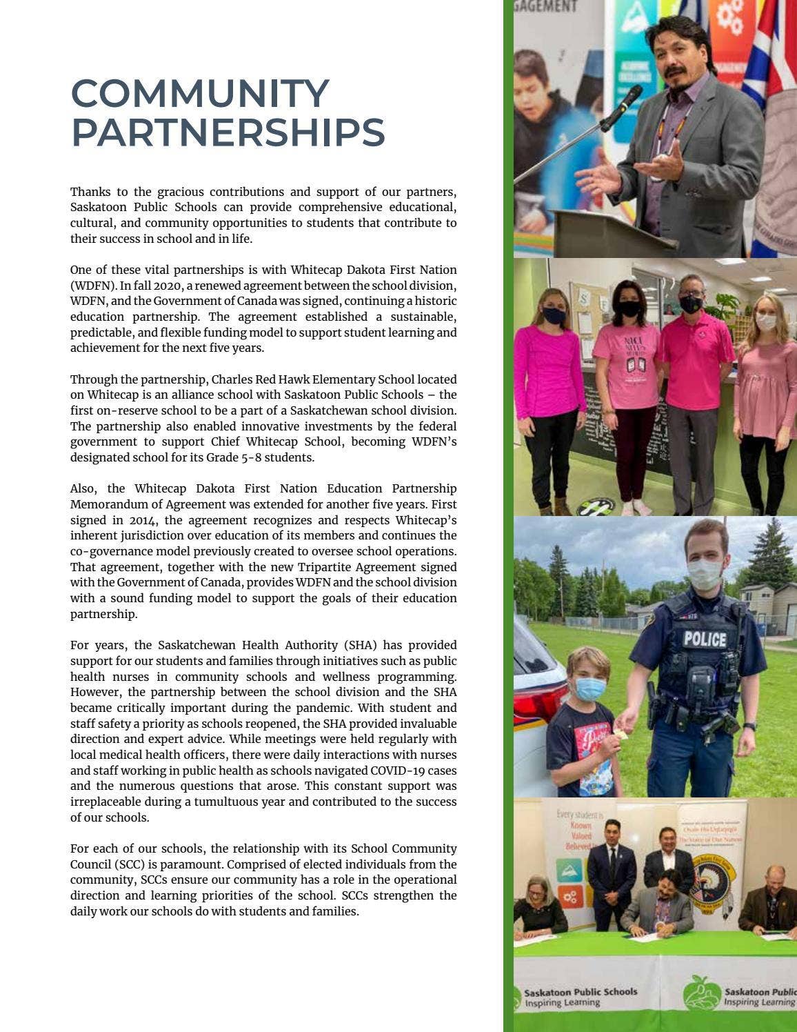 Saskatoon Public Schools Report to the Community 2020-21 by Saskatoon ...