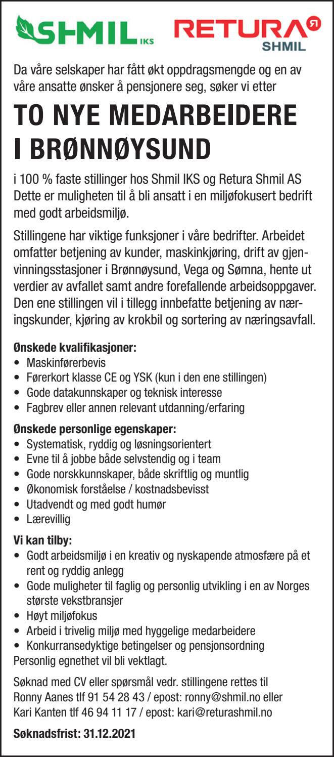 BA SHMIL stillingsannonse by Adresseavisen - Issuu