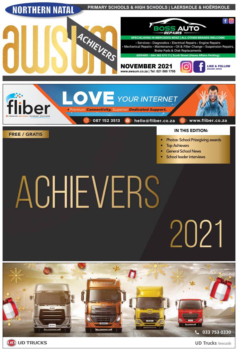 AWSUM Northern Natal - Achievers - November edition by AWSUM News - Issuu