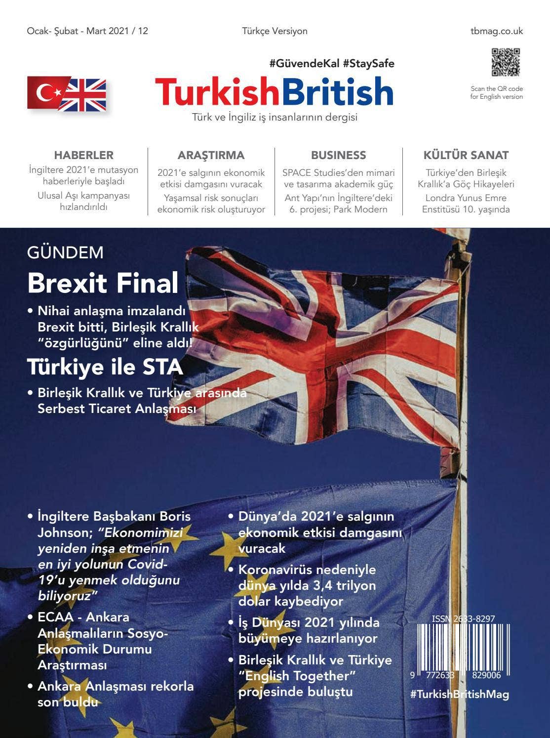 Turkish British Magazine I Ocak - Şubat - Mart 2021 by Turkish British ...
