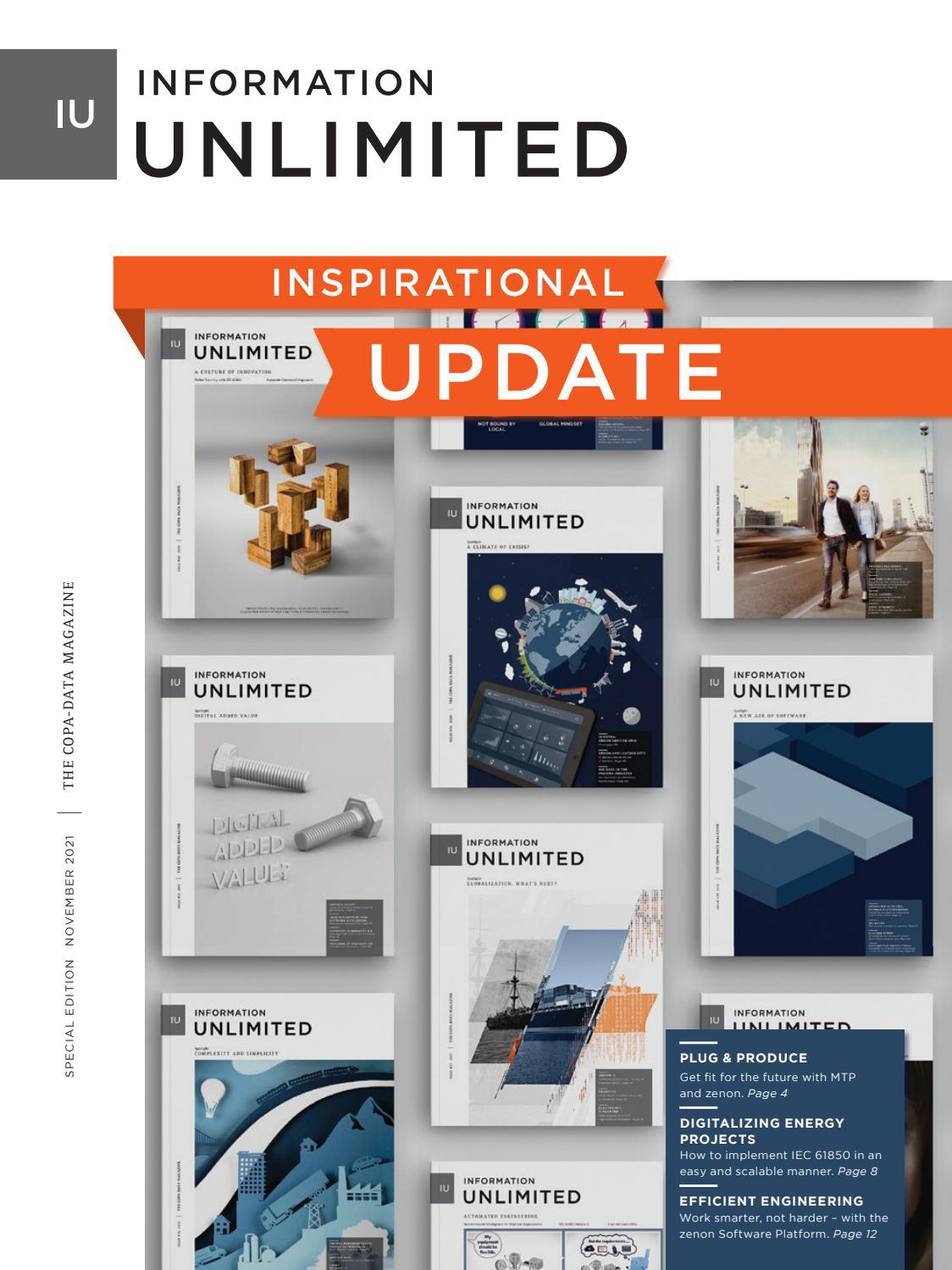 IU Special Edition - Inspirational Update Fall 2021 EN by COPA-DATA - Issuu