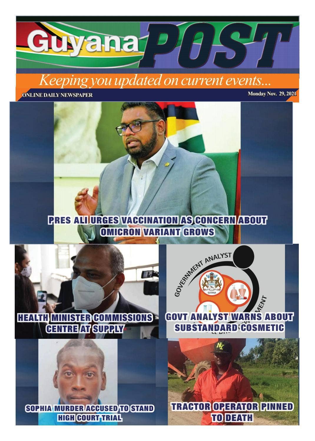 Guyana Post Newspaper by guyanapostonline - Issuu