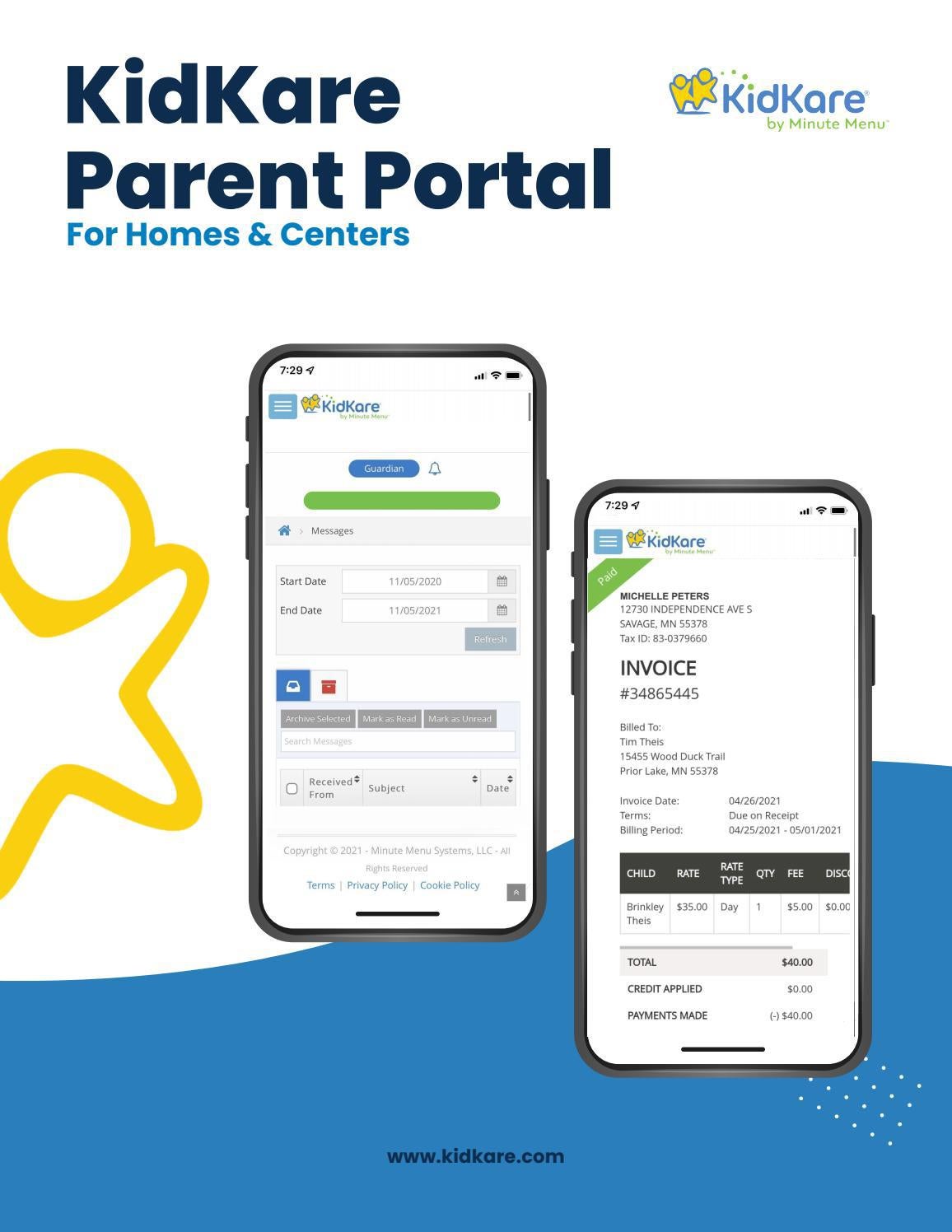 KidKare Parent Portal Handbook by KidKare by Minute Menu - Issuu