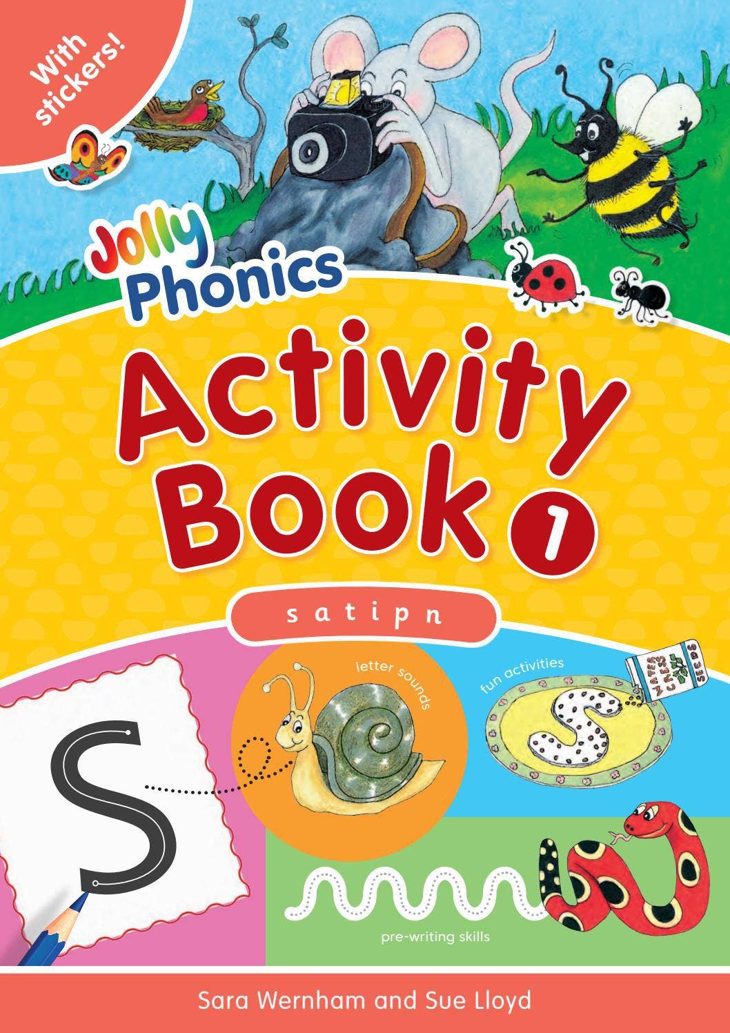 Jolly Phonics Activity Book 1 JL535 - British English precursive by ...