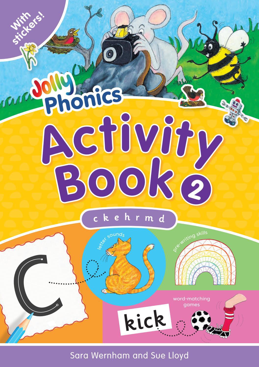 Jolly Phonics Activity Book 2 JL543 - British English precursive by ...