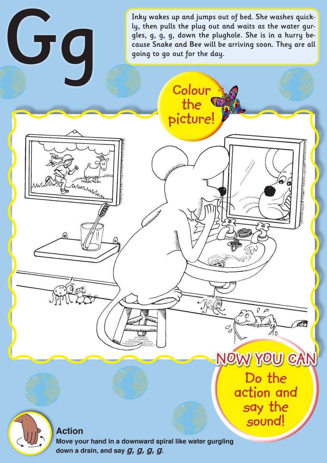 Jolly Phonics Activity Book 3 JL551 - British English precursive by ...