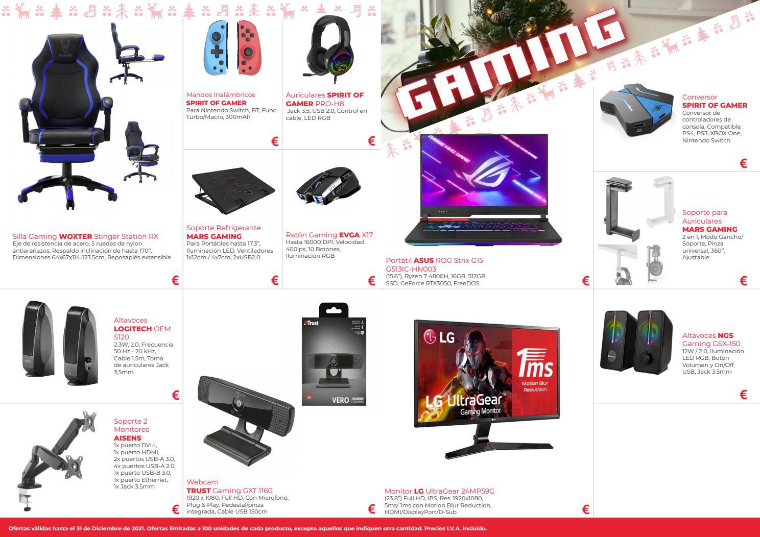 Catálogo personalizable Gaming Diciembre 2021 by Depau - Issuu