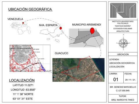 Análisis de Sitio Guacuco Municipio Arismendi by - Issuu