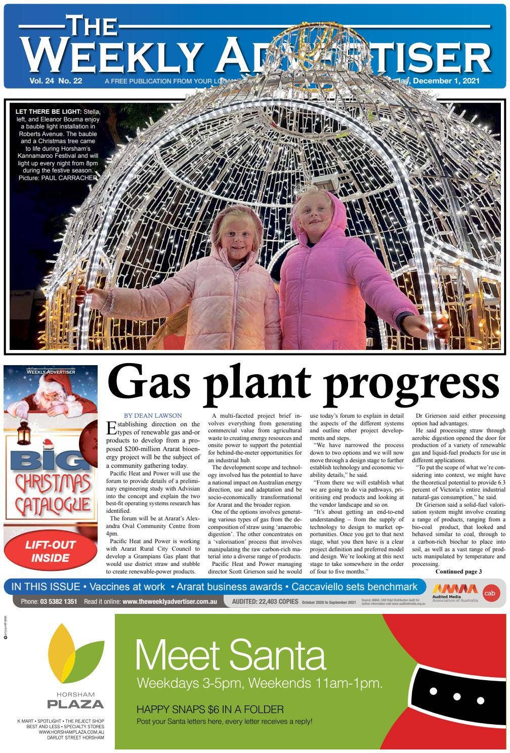 The Weekly Advertiser – Wednesday, December 1, 2021 by The Weekly ...