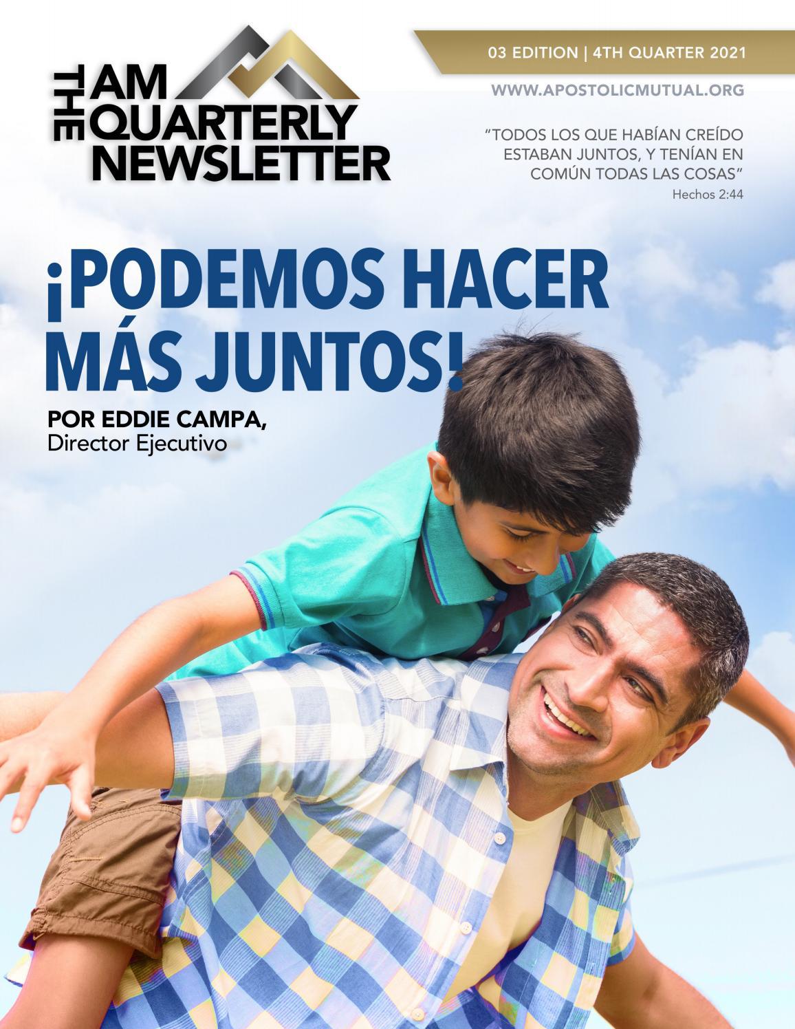 Apostolic Mutual Newsletter November 2021 Spanish Version by Apostolic ...