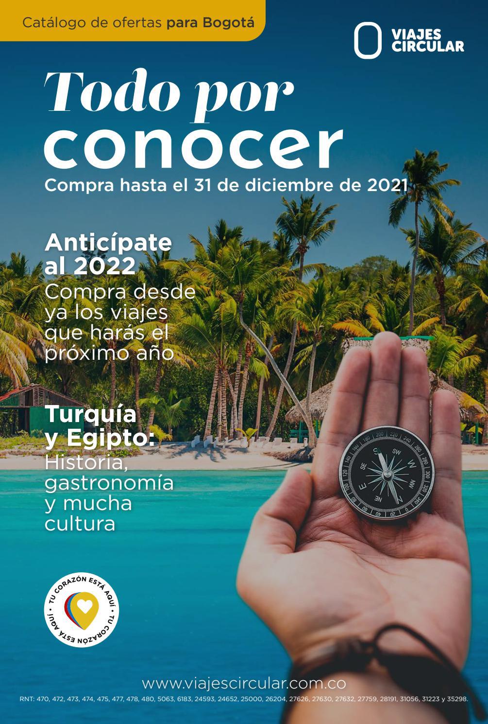 Catálogo Diciembre 2021 Bogotá | Viajes Circular by Viajes Circular - Issuu