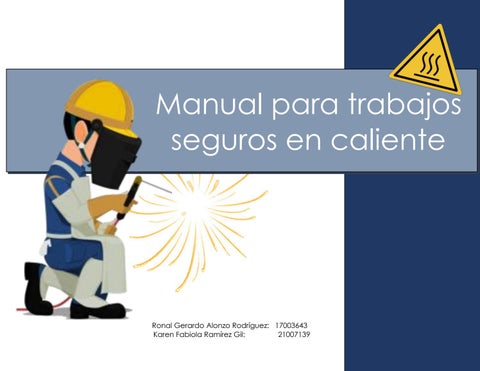 MANUAL TRABAJO EN CALIENTE by kframirez.13 - Issuu