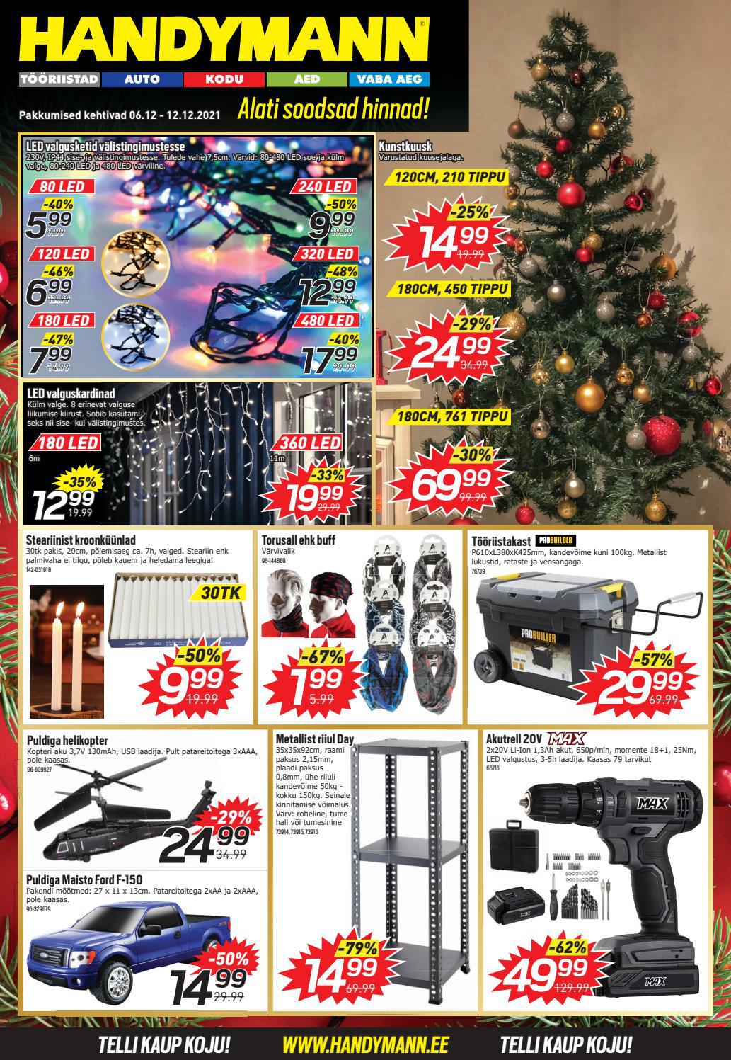 Handymann Kliendileht Detsember2 by Handymann OÜ - Issuu