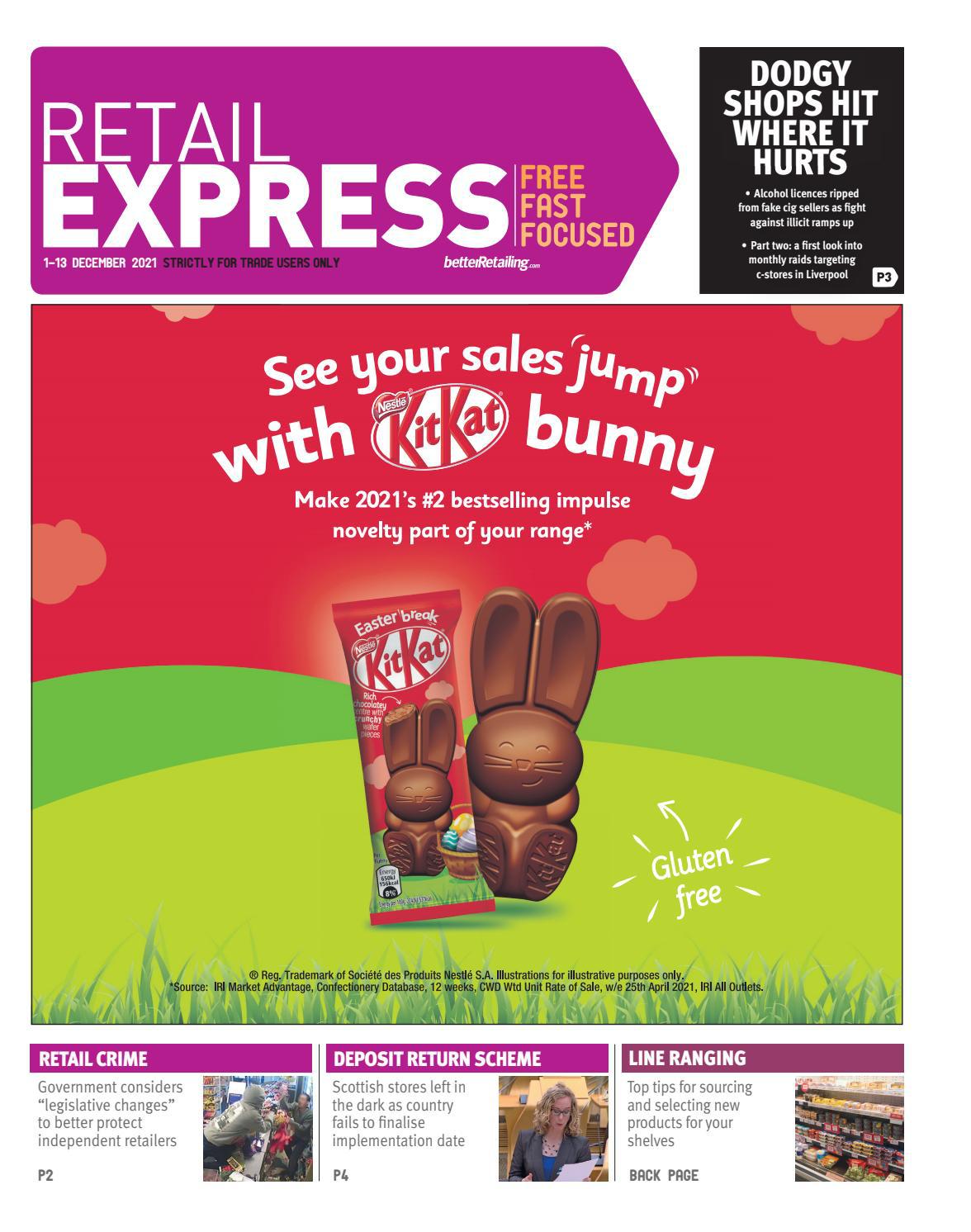 Retail Express - 1 December 2021 by BetterRetailing - Issuu