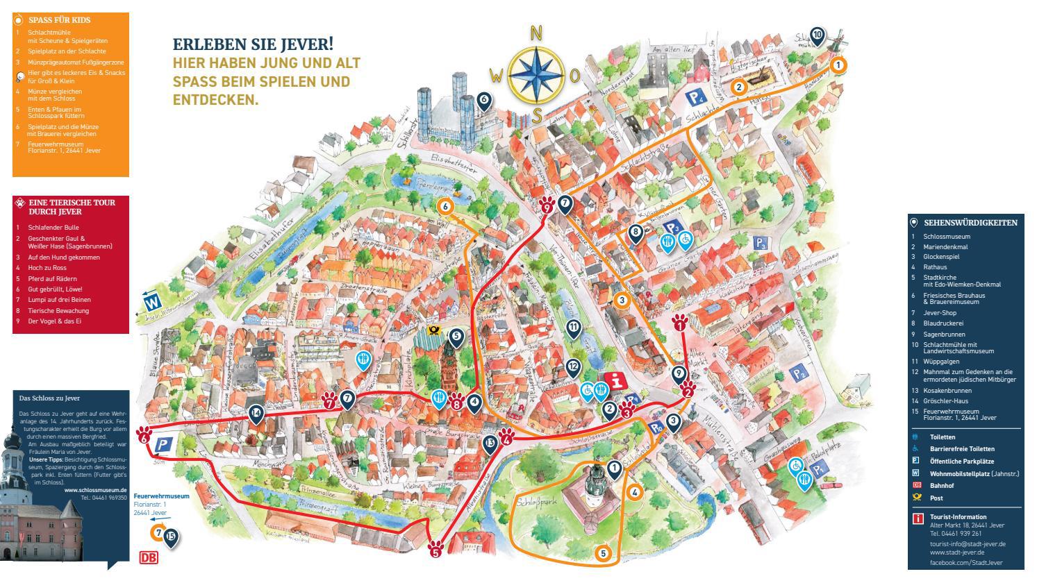 Jever entdecken - Pocketplaner by Stadt Jever - Issuu