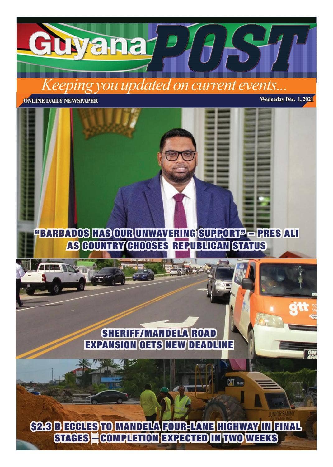 Guyana Post Newspaper by guyanapostonline - Issuu