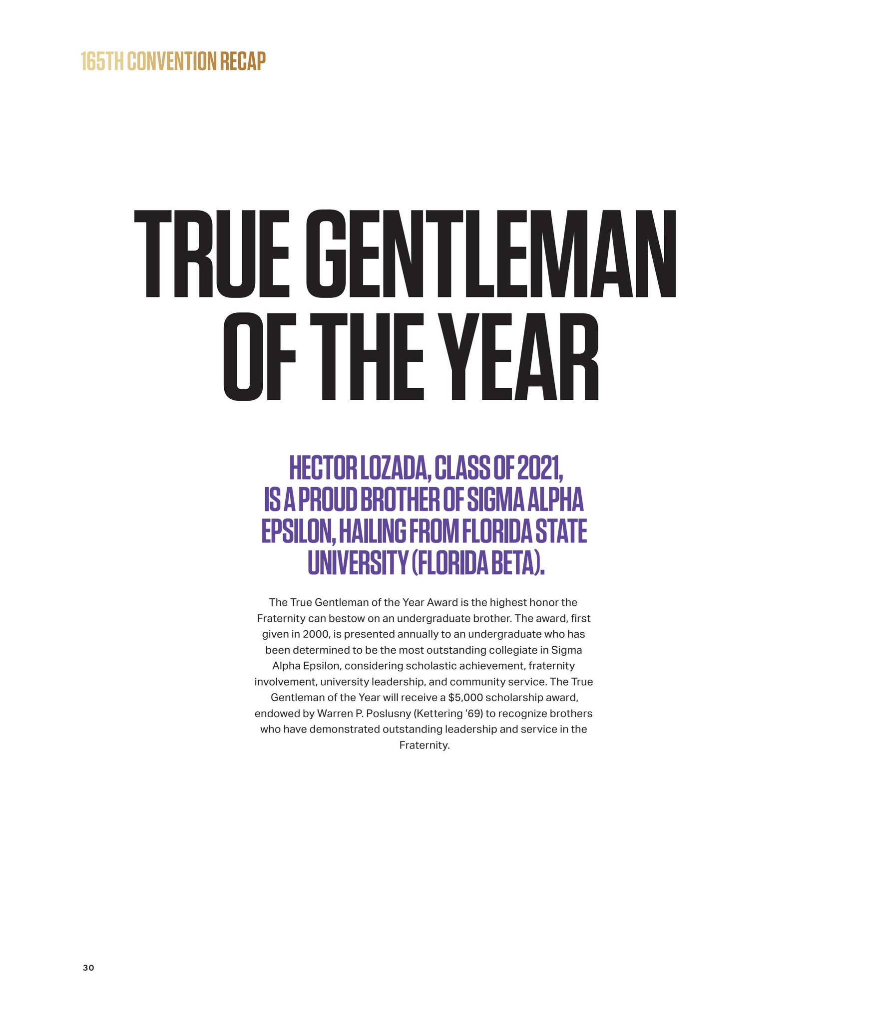 The Record • Volume 140 • Issue #2 • FALL 2021 by Sigma Alpha Epsilon ...