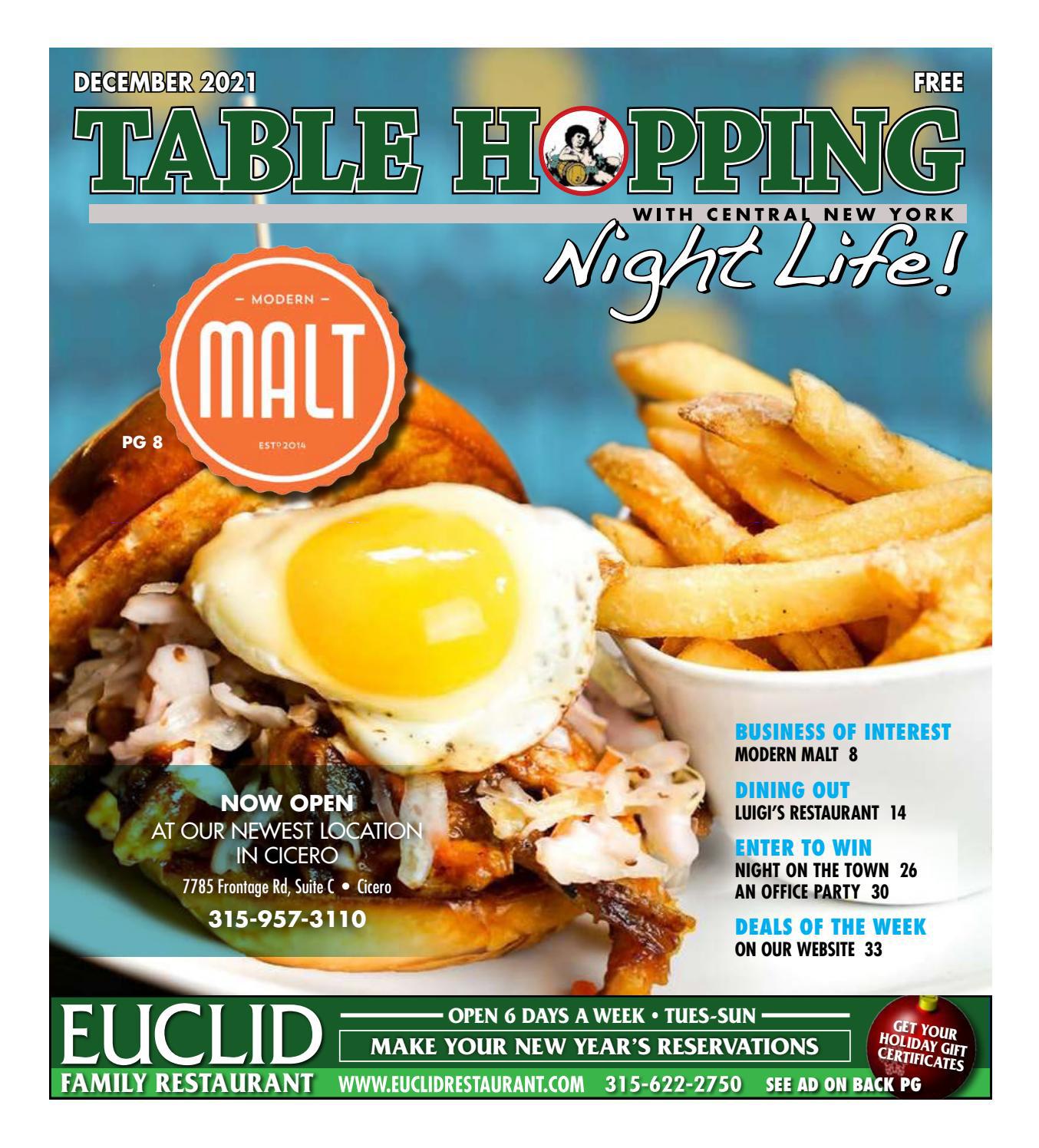Table Hopping December 2021 by Table Hopping - Issuu