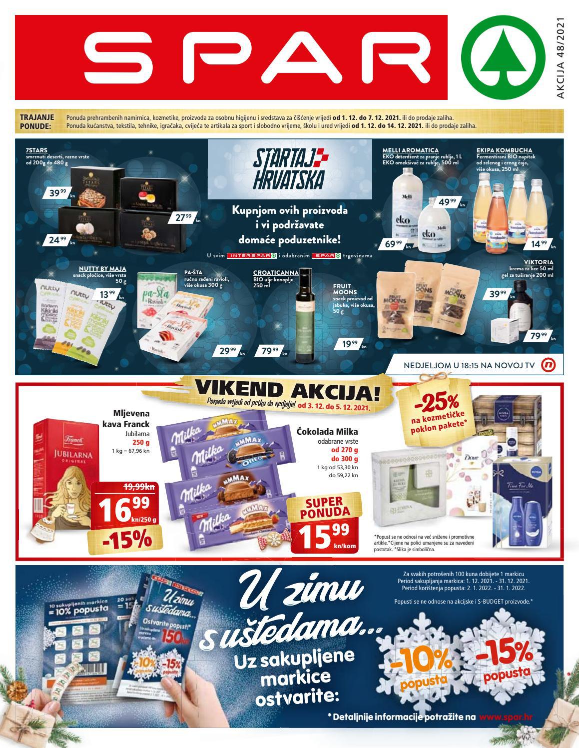 Spar katalog od 01.-14.12.2021. by Catalog.hr - Issuu