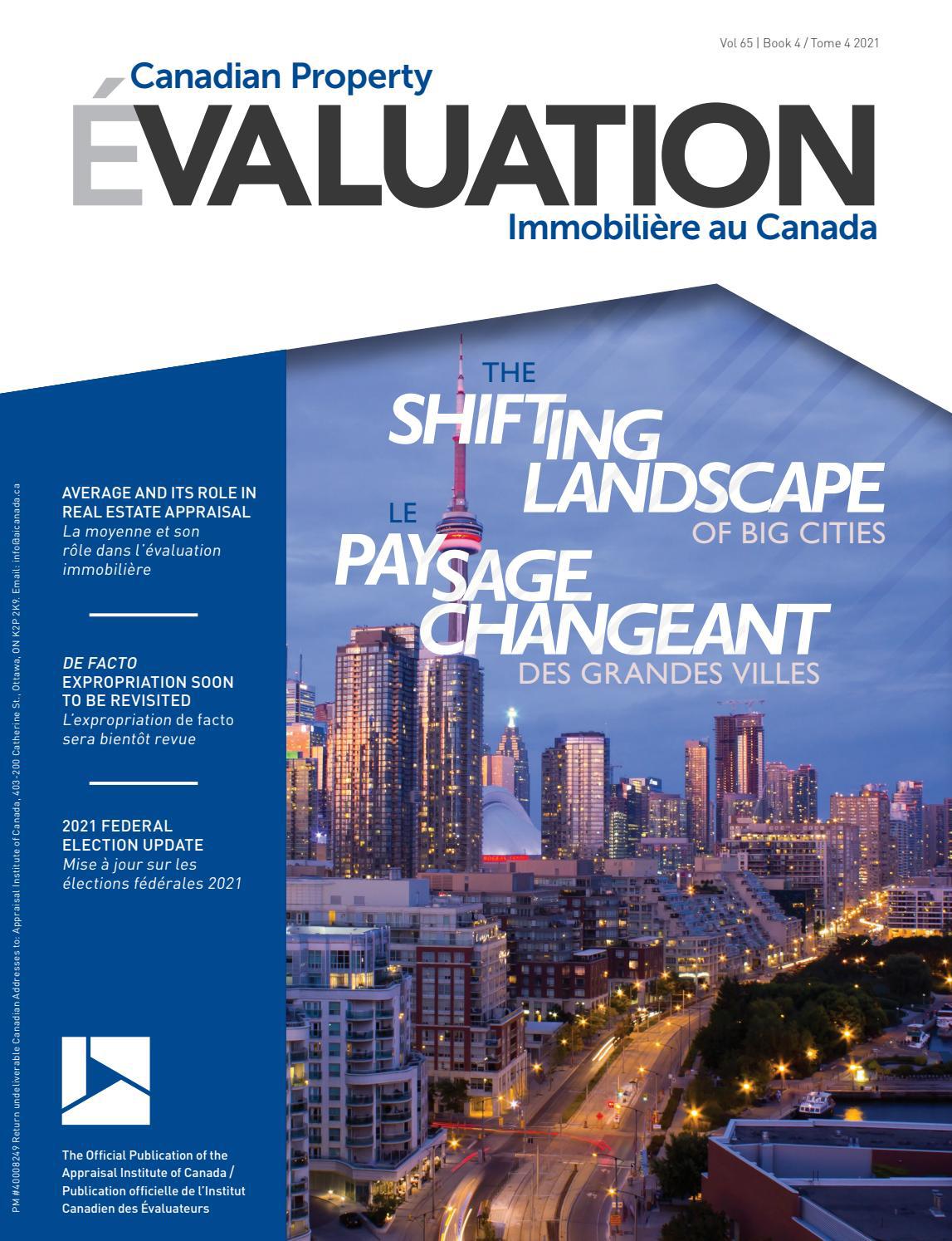 Canadian Property Valuation Book 4 2021 by Kelman & Associates - Issuu