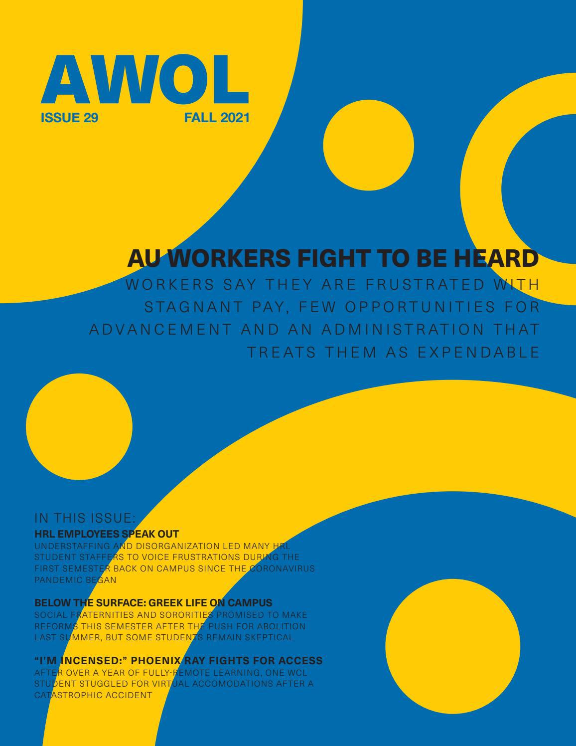 AWOL Issue 29: Fall 2021 by AWOL Magazine - Issuu