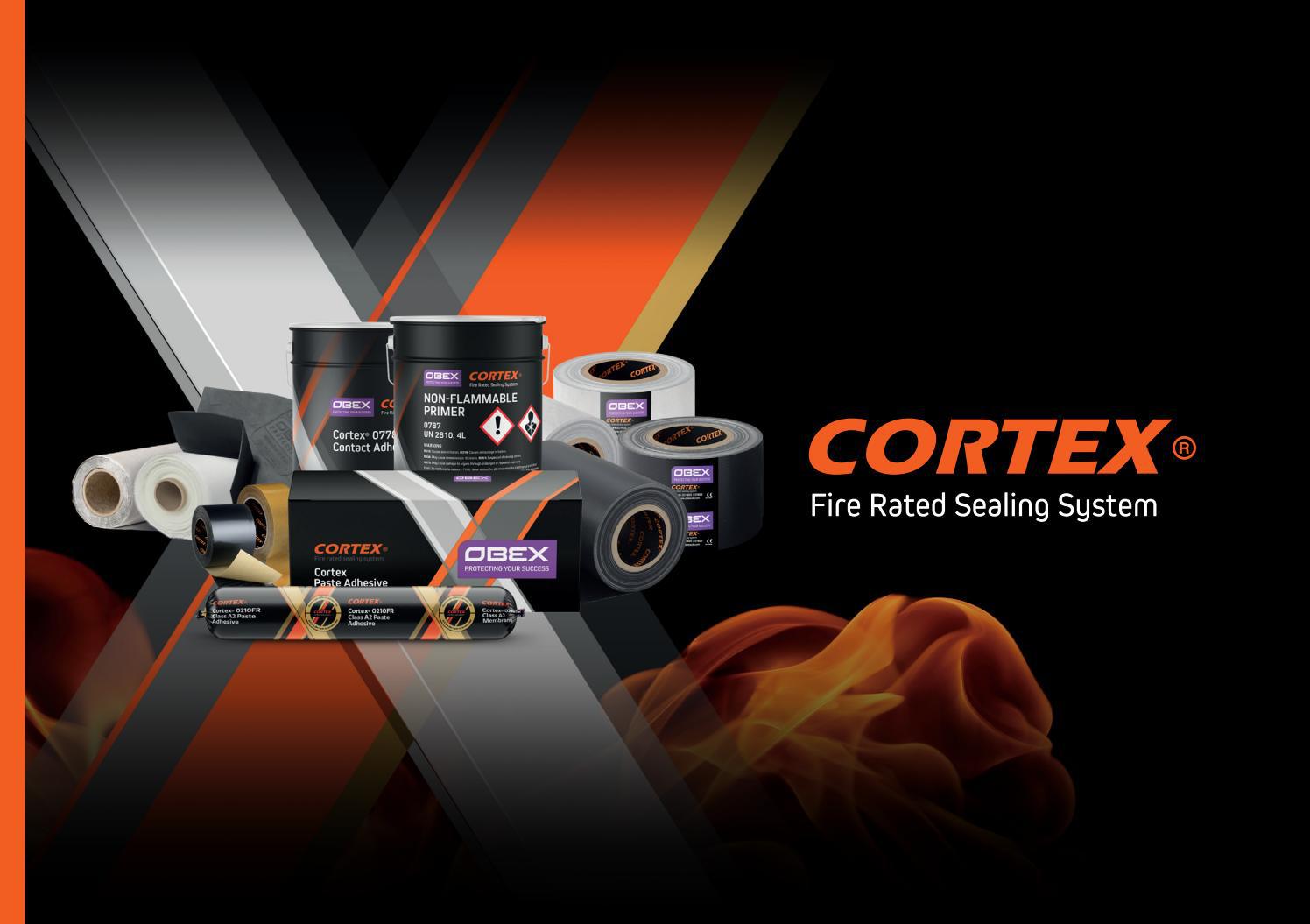 Cortex® Fire-Rated Sealing System Brochure by Obex Protection Ltd - Issuu