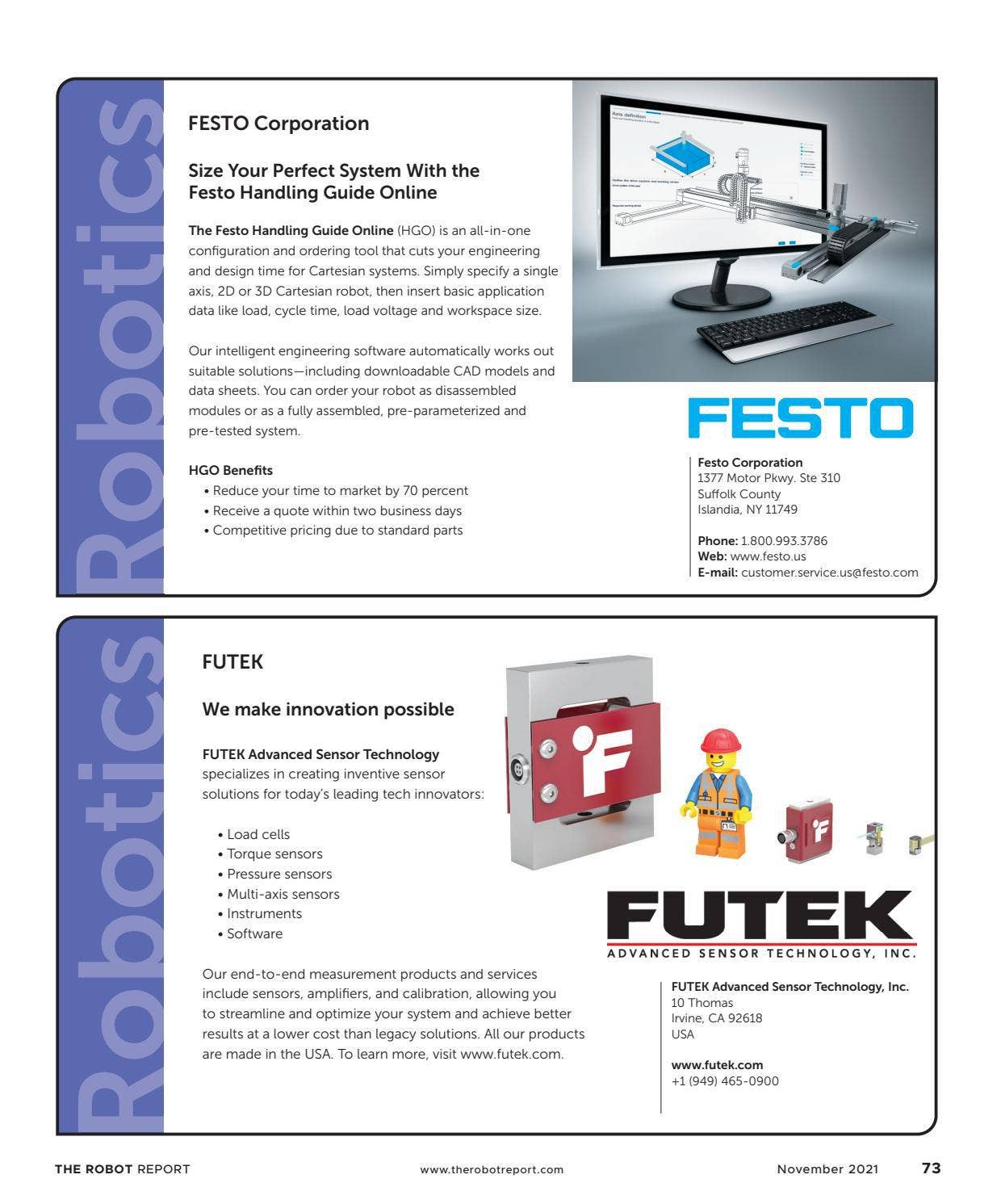 DESIGN WORLD - ROBOTICS HANDBOOK 2021 by WTWH Media LLC - Issuu