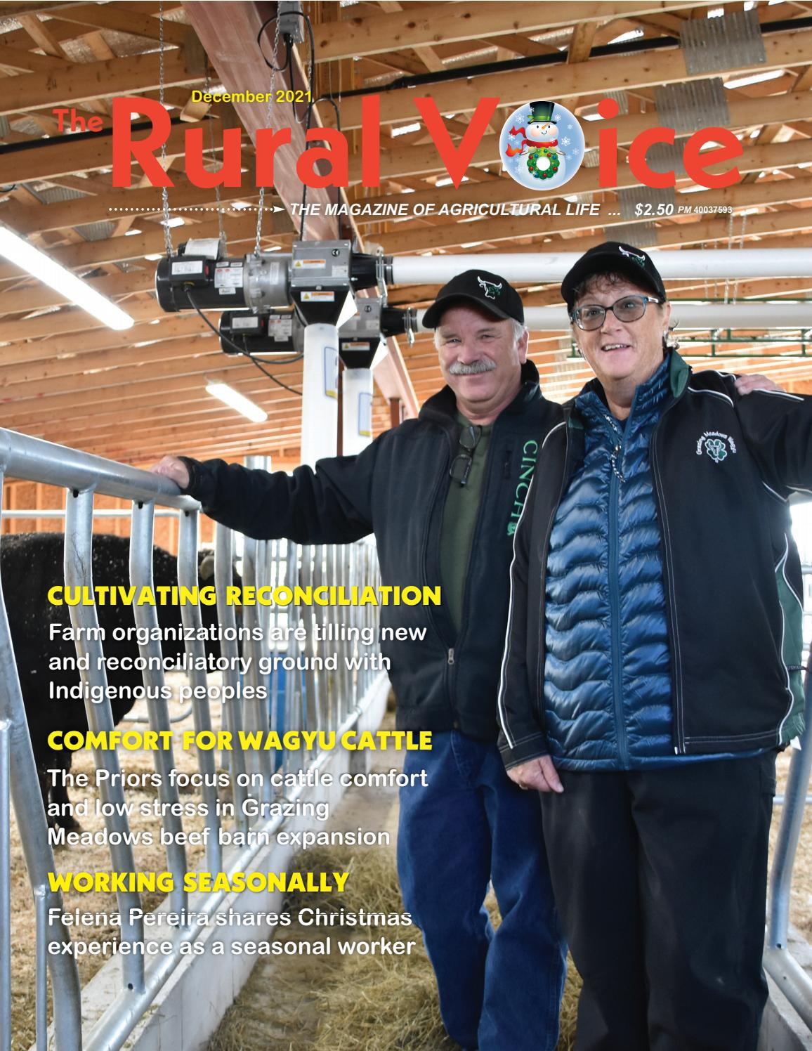 The Rural Voice - Dec. 2021 by North Huron Publishing Company Ltd. - Issuu