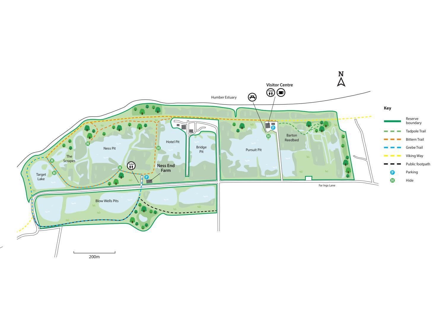 Far Ings National Nature Reserve map 2021 by Lincolnshire Wildlife ...