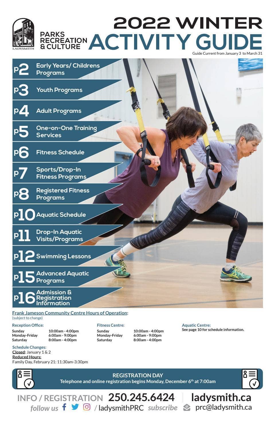 Ladysmith Parks Recreation and Culture 2022 Winter Activity Guide by ...