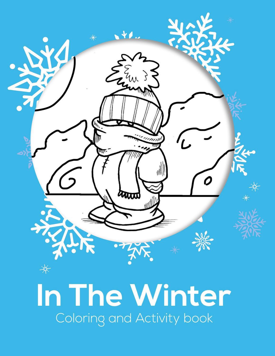 DPPeriod Coloring & Activity Book {In The WInter} by Deviate Publishing ...