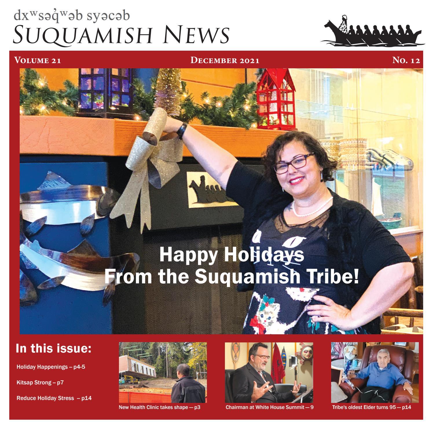 Suquamish News - Dec 2021 by Suquamish Tribe - Issuu