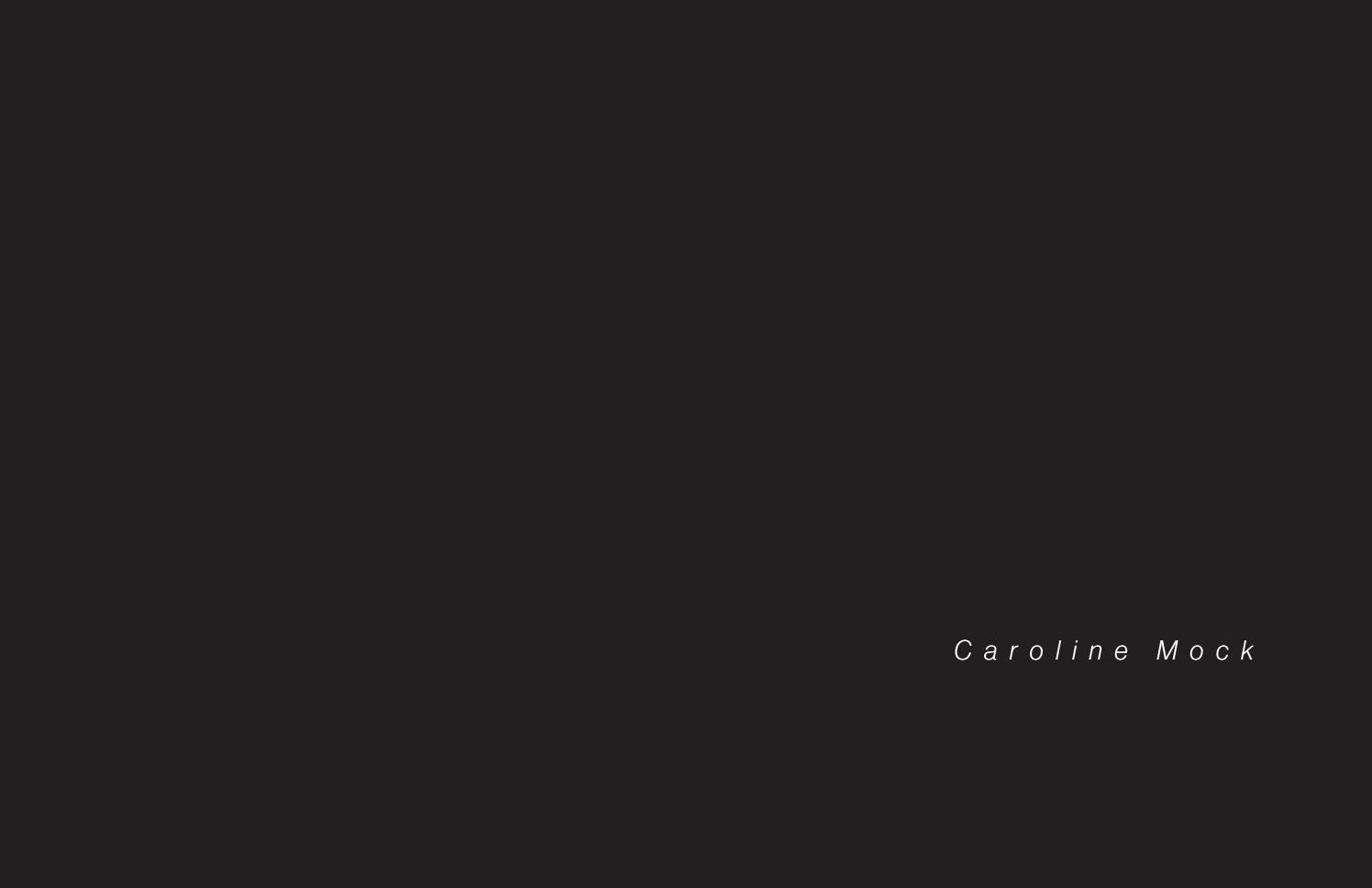 CAROLINE MOCK MARCH PORTFOLIO 2021 by carolinemock.portfolio - Issuu