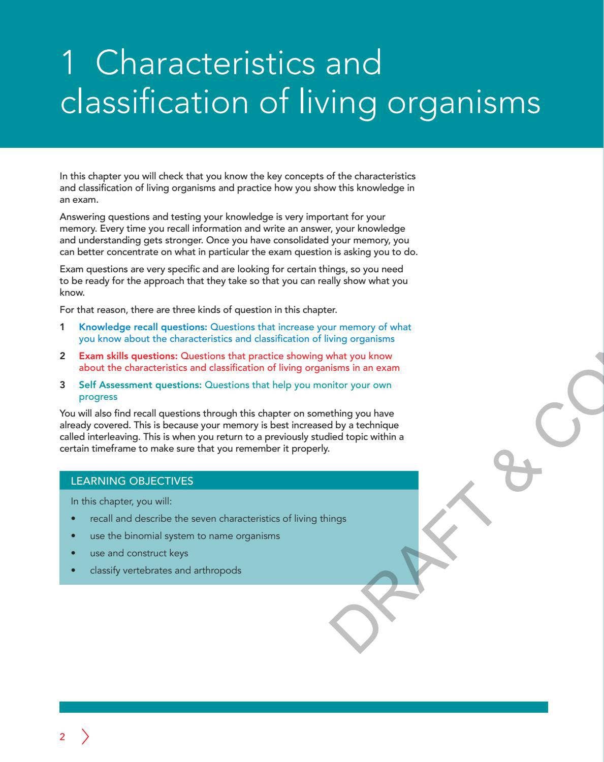 IGCSE BIOLOGY EXAM PREP by Cambridge International Education - Issuu