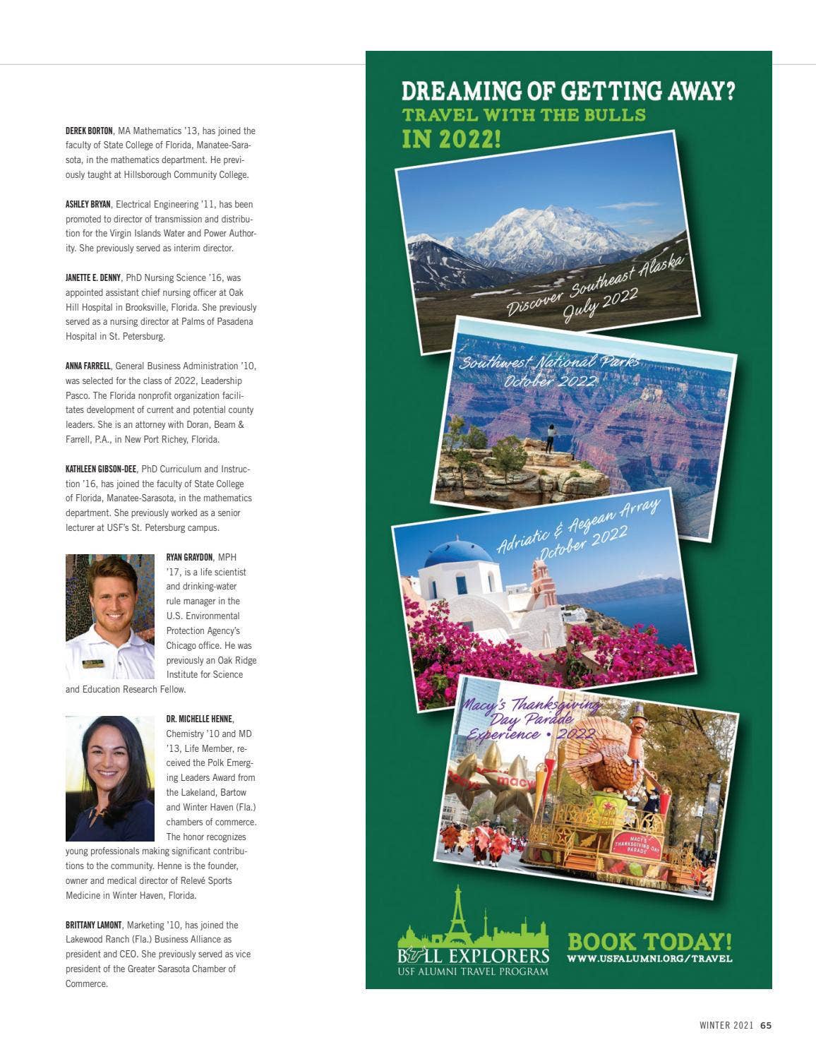 USF Magazine Winter 2021 by USF magazine - Issuu
