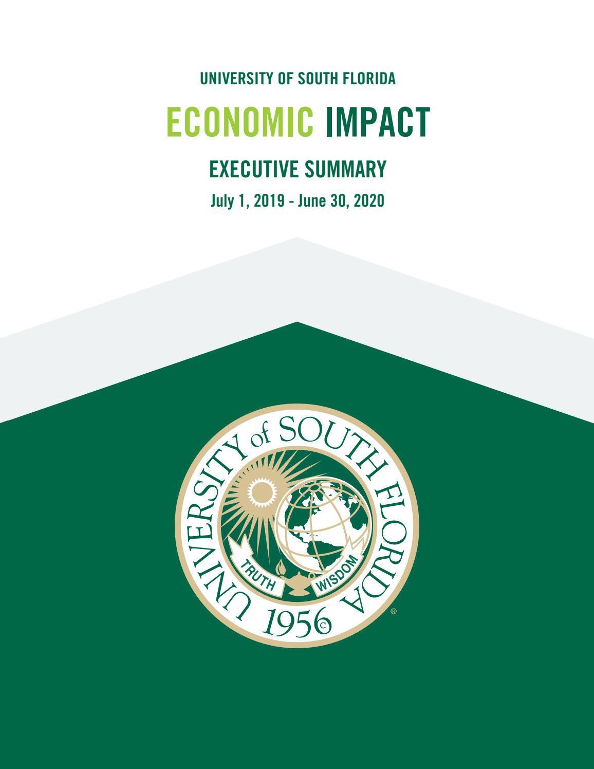 USF Economic Impact Report Executive Summary by USF UCM - Issuu