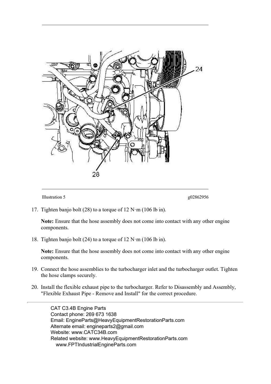 CAT C3.4B Service Manual by engineparts2 - Issuu