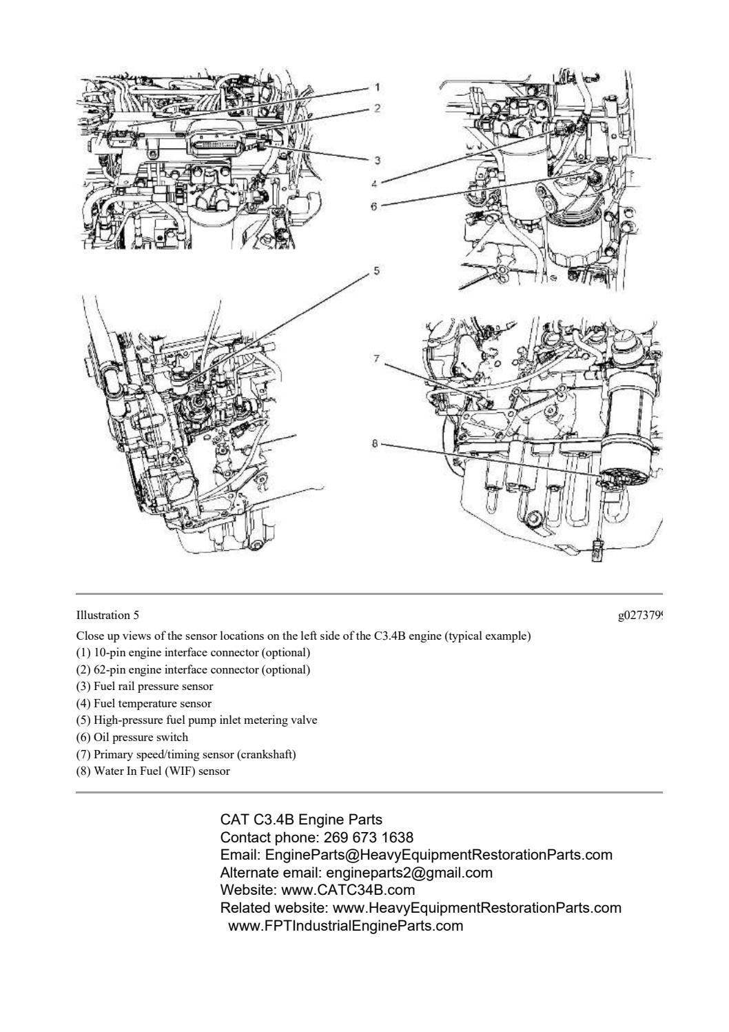 CAT C3.4B Service Manual by engineparts2 - Issuu