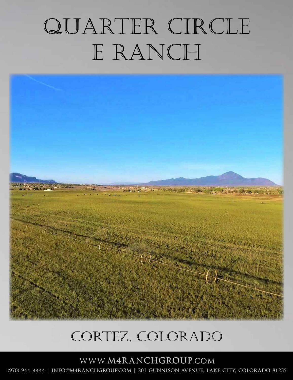 Quarter Circle E Ranch by M4RanchGroup - Issuu