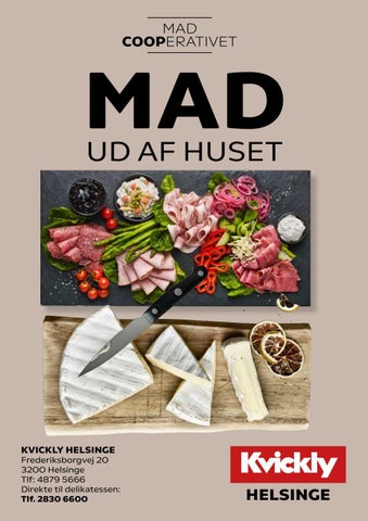 Mad ud af huset, Delikatessen, Kvickly Helsinge by BRUHN Grafisk ApS ...