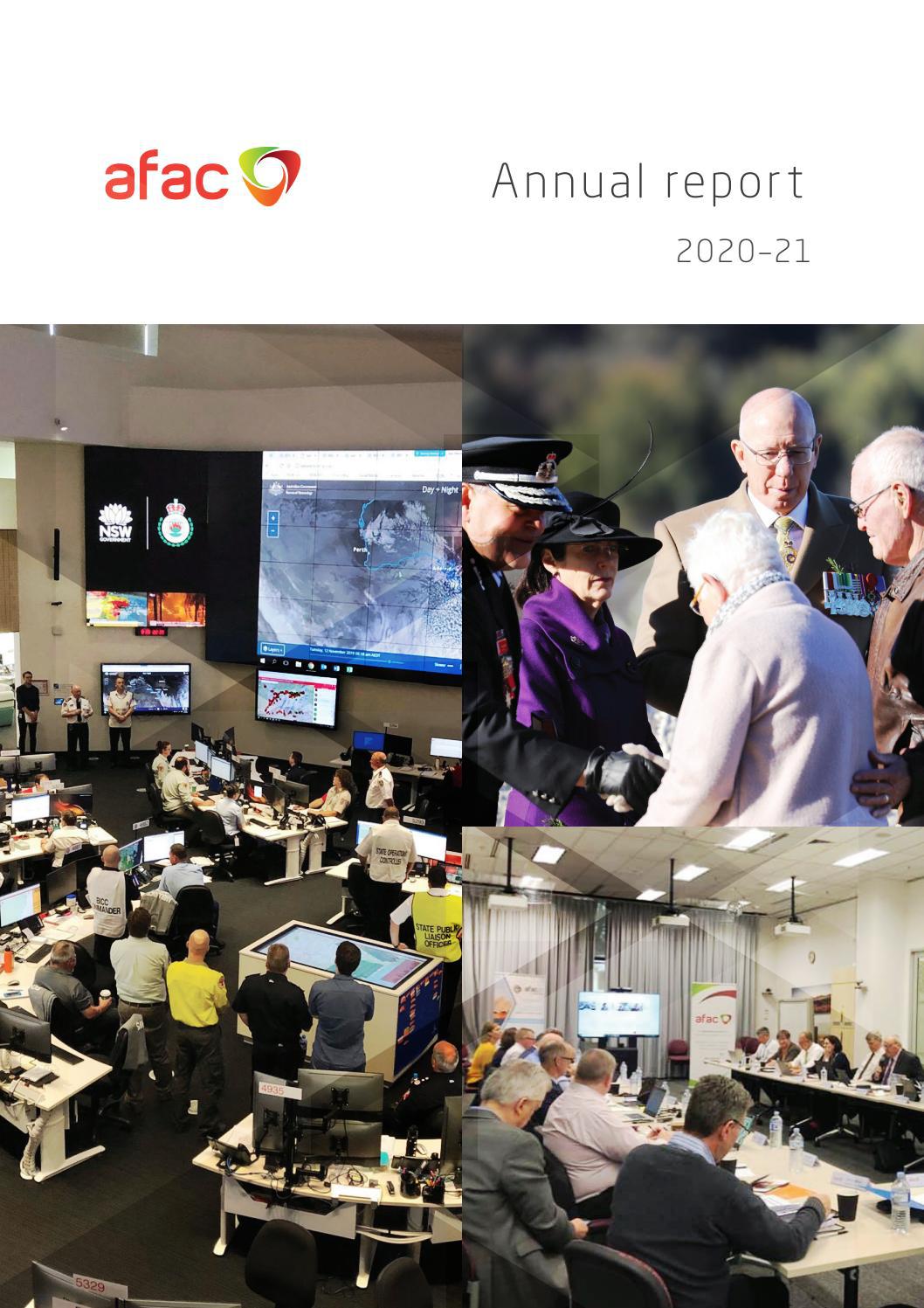 AFAC Annual Report 2020-21 by AFAC - Issuu