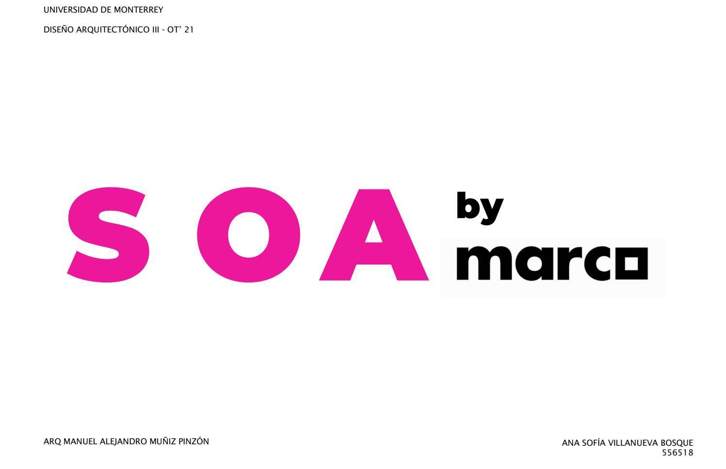SOA by marco - Ampliación Museo MARCO by Ana Sof a Villanueva Bosque - Issuu